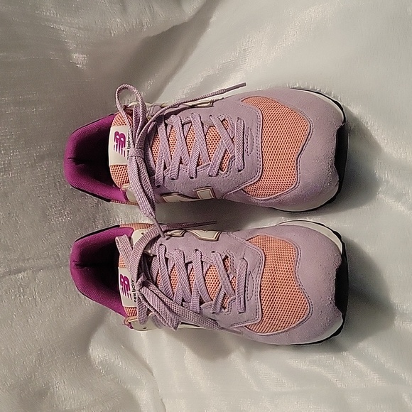 New Balance | Shoes | New Balance 574 Sz 15 Womens Lavender Orange ...